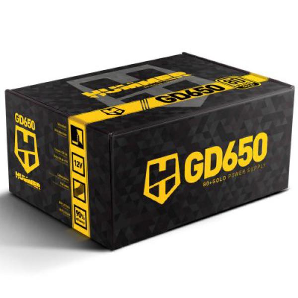 Power supply NOX Hummer GD650 80 Plus GOLD 650W | gamezkit.com